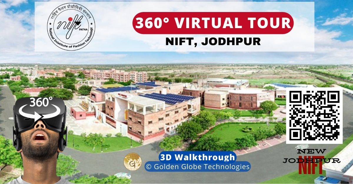 360 Virtual Tour | NIFT , Jodhpur Rajasthan | Created By Golden Globe Technologies
